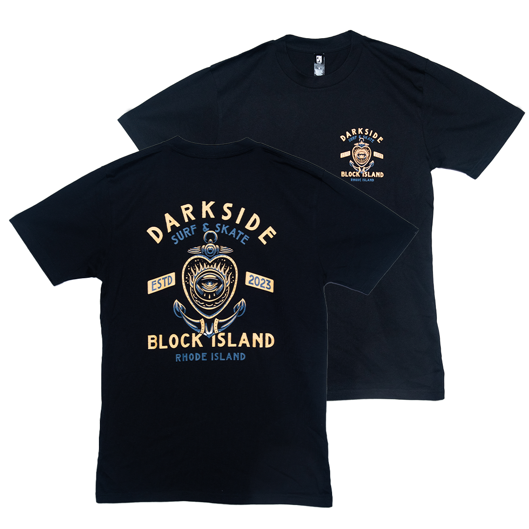 Weigh Down Tee S Black – Darkside Surf & Skate